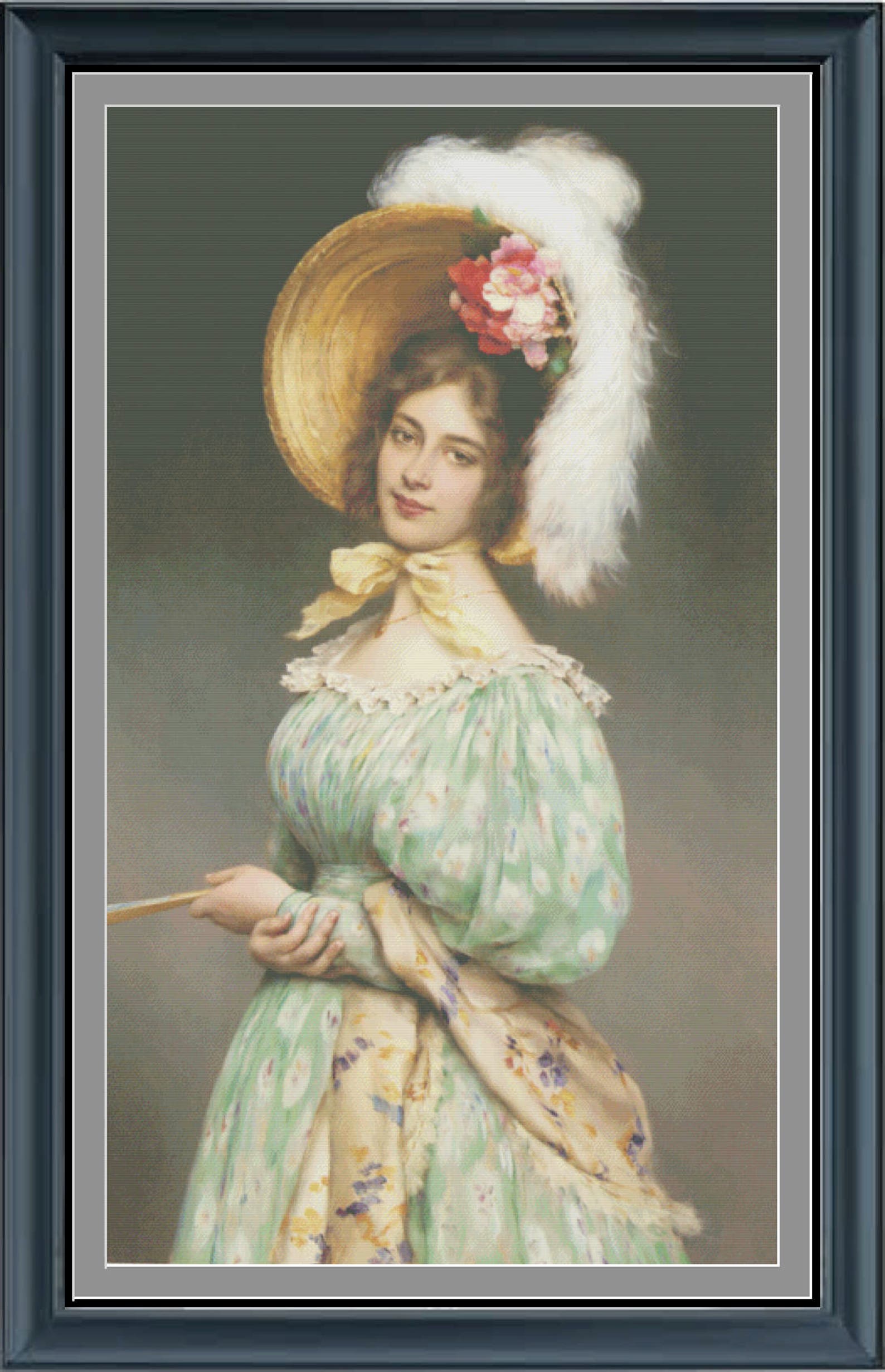 Musette - Cross Stitch Pattern-pdf File-for the Skilled Embroiderer ...