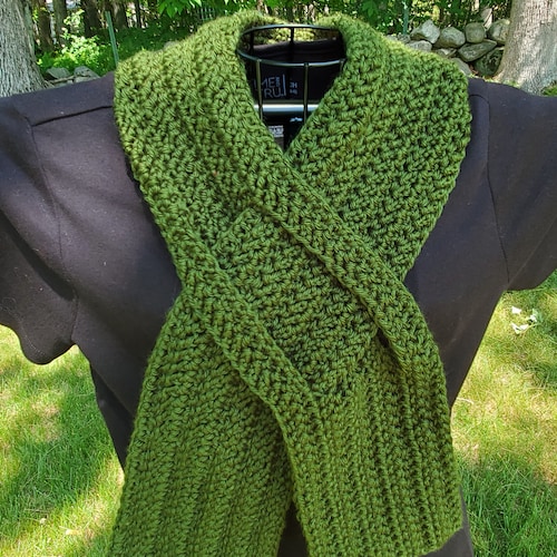 CROCHET PATTERN: Beaded Scarf - Etsy
