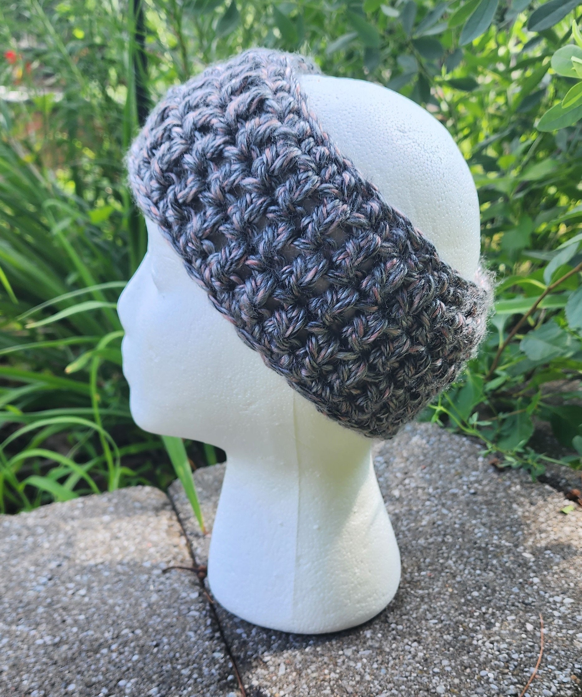 CROCHET PATTERN - Loon Ear Warmer / Super Bulky Ear Warmer / Bulky ...
