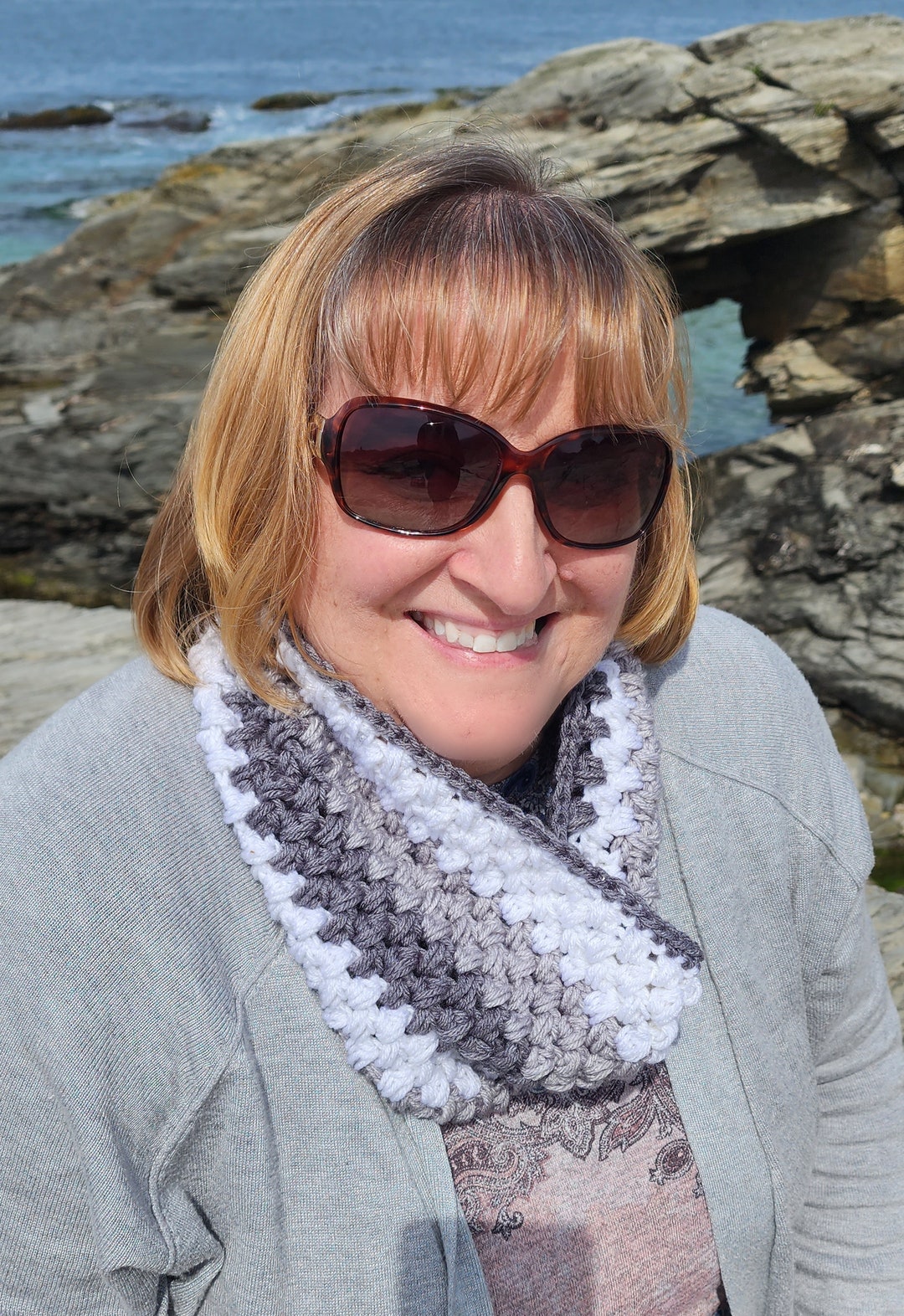 CROCHET PATTERN - Cannon Cowls / Infinity Scarf / Neck Warmer / PDF ...