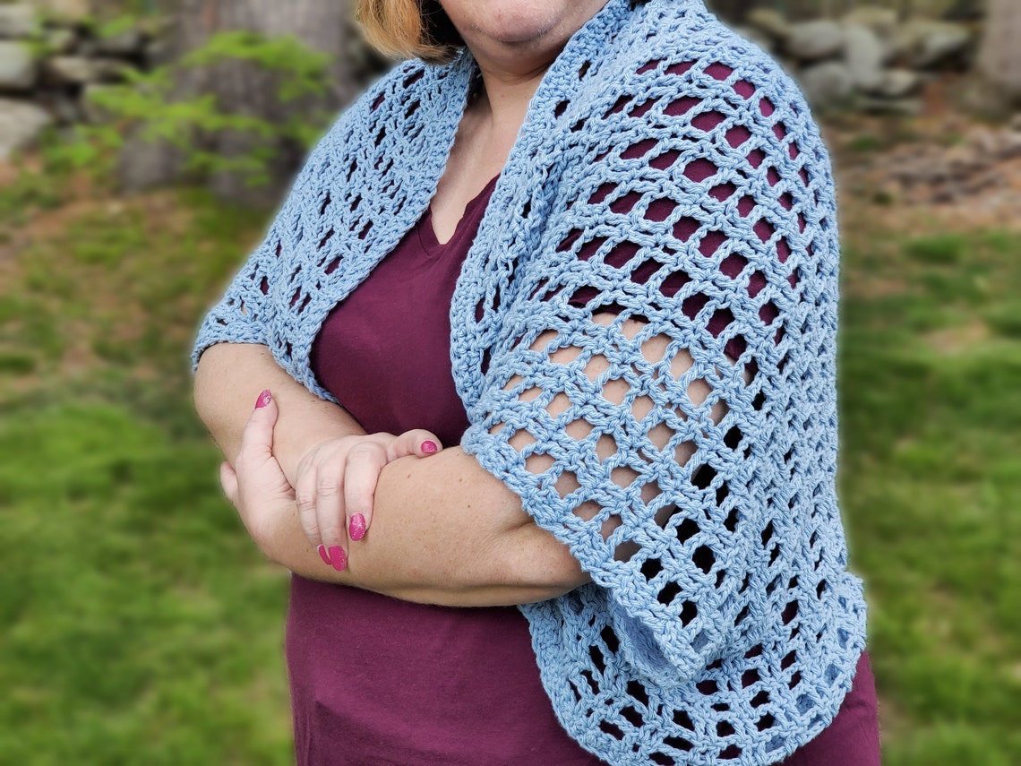 CROCHET PATTERN - Gilford Shrug | Summer Shrug | PDF Pattern | Crochet ...
