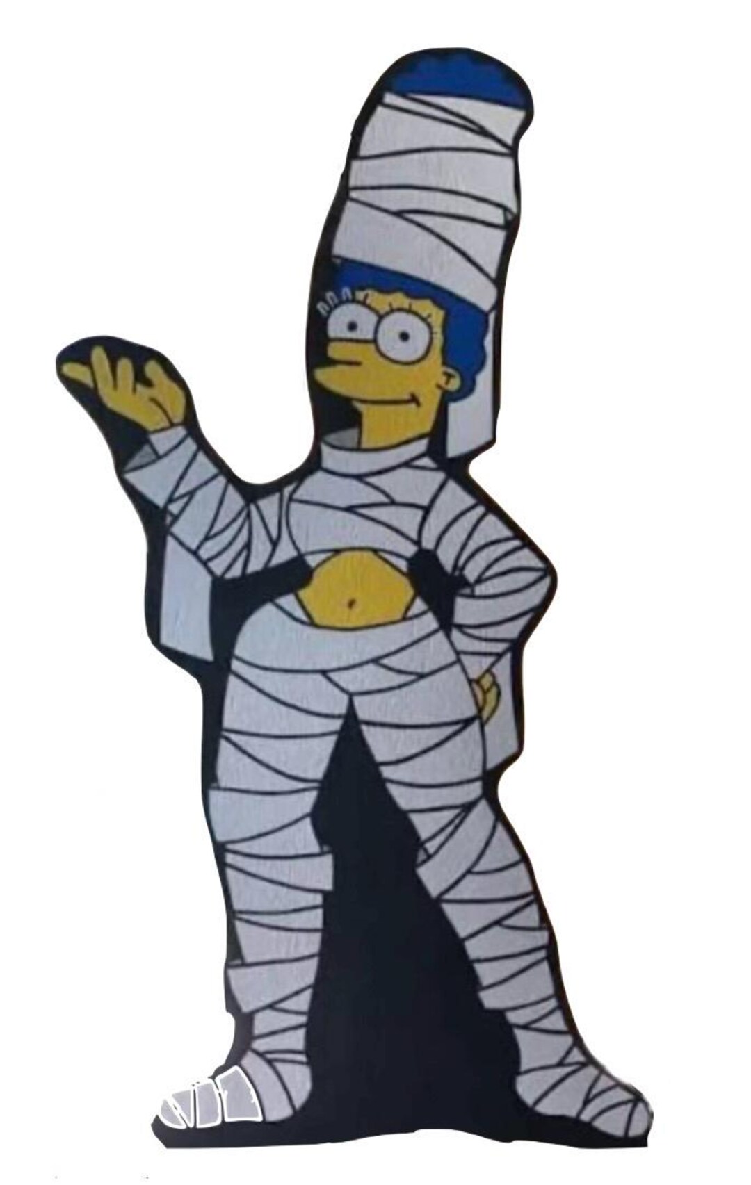 Simpson Marge Mummy Halloween Yard Art Digital File - Etsy