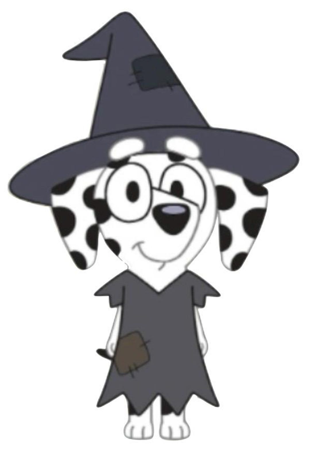 Bluey Chloe Witch 2 Yard Art Digital File - Etsy