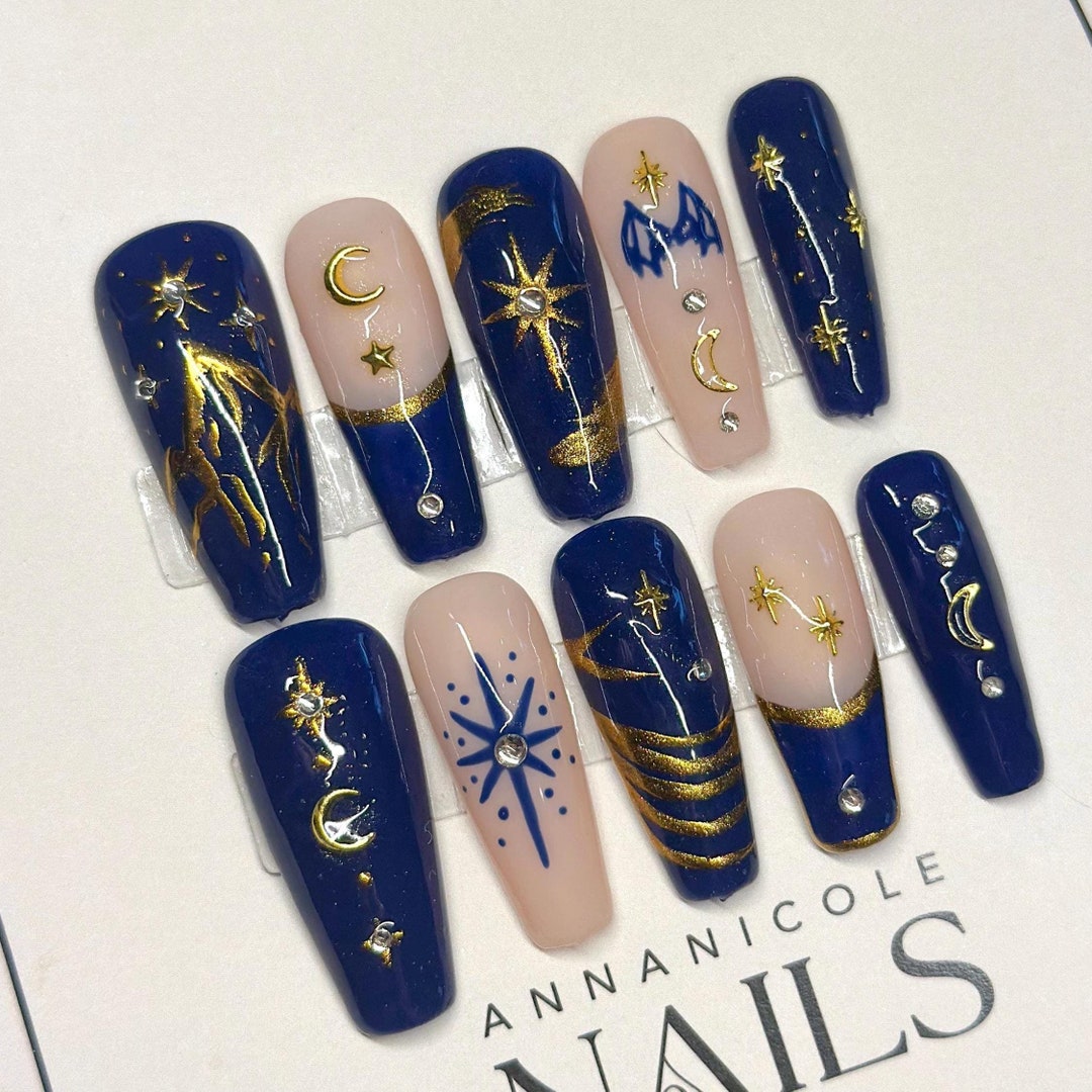 ACOTAR Inspired Press-on Nails | High-quality Fantasy Nail Art ...