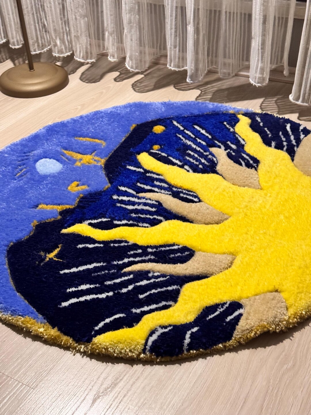 Handmade Tufted Rug & Wall Hanging - Custom Tufting Carpet - Soft Fuzzy ...