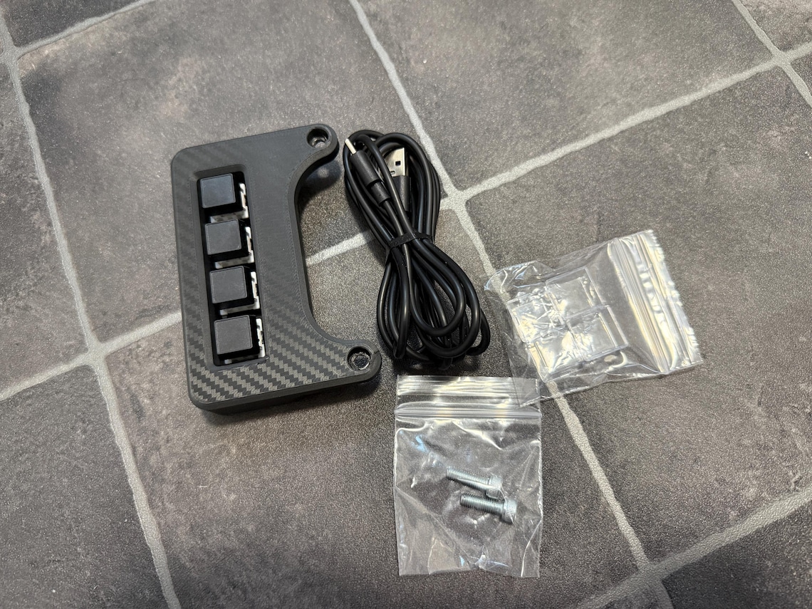 4 Key Programmable Keypad for Winctrl/winwing Orion2 Stick Base - Etsy