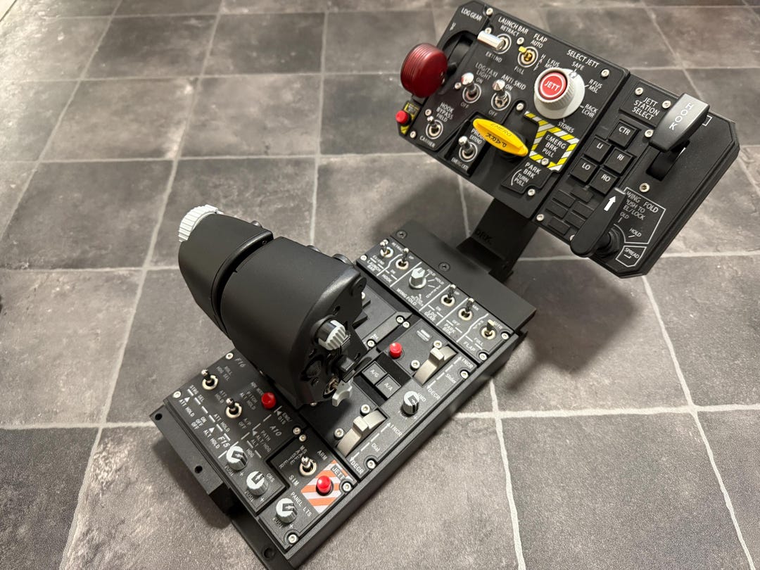 Winwing F-15/18 Throttle Modular Mount for Winwing PTO2, V2 Version ...