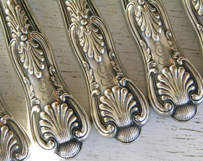 Vintage 1835 R. Wallace Silver Plate Butter Knives Set of 6 - Etsy