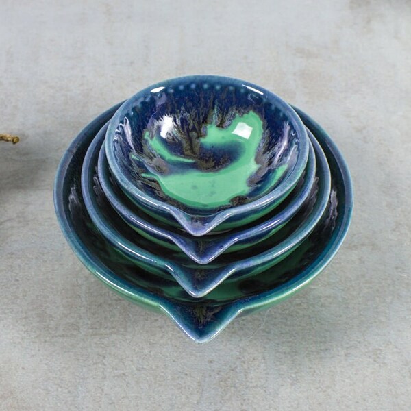 Ceramic Measuring Spoons - Etsy