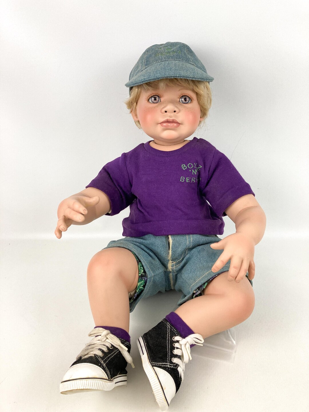 Marie Osmond Boyz N Berry Full Sized Boy Doll 18" Tall Circa 2002 Hand ...