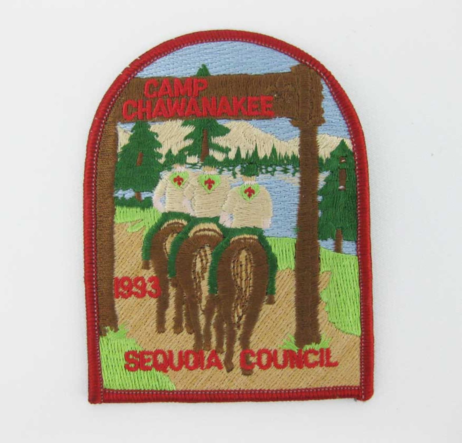 BSA Boy Scout 1993 Camp Chawanakee Sequoia Council Patch - Etsy