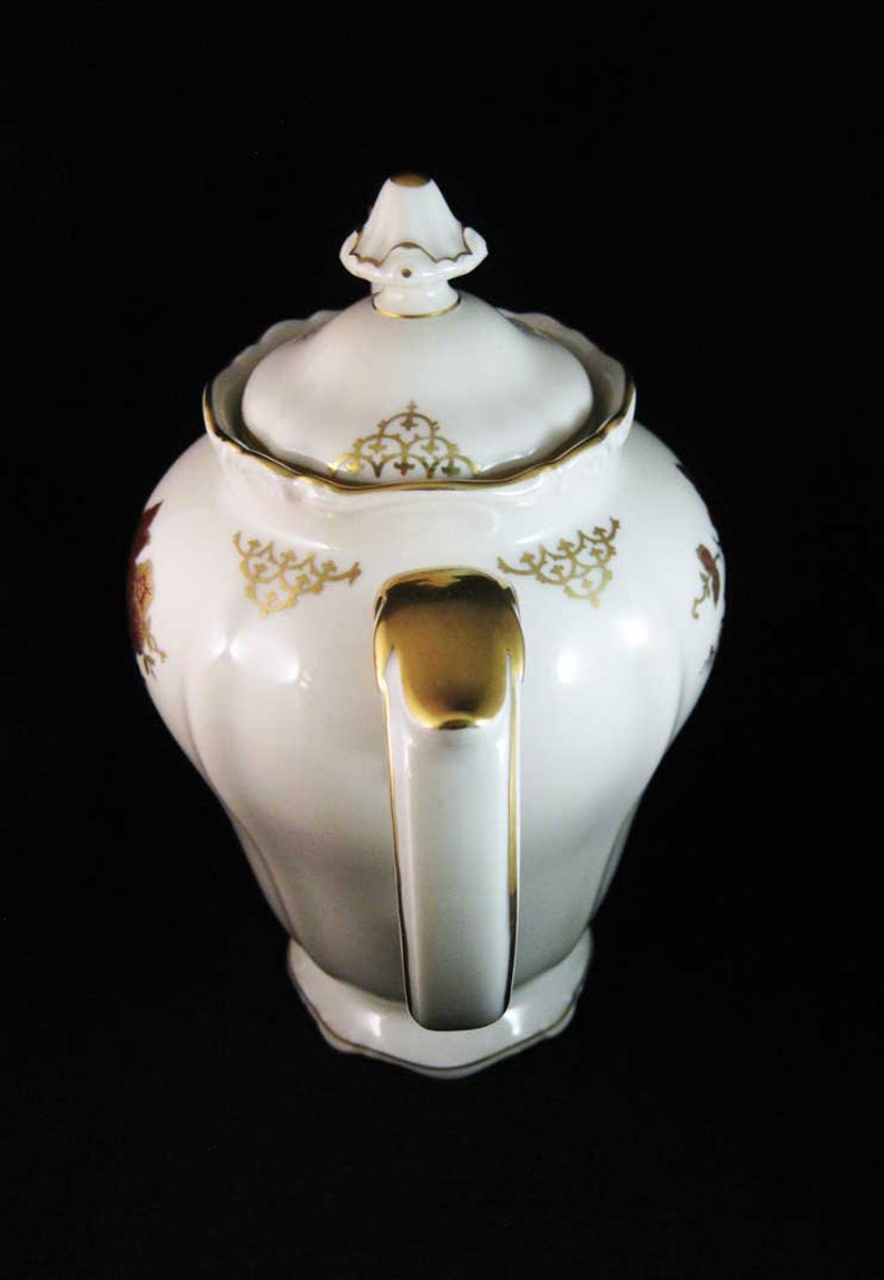 H C Selb Heinrich Co Porzellan Bavaria German Coffee Pot Gold - Etsy