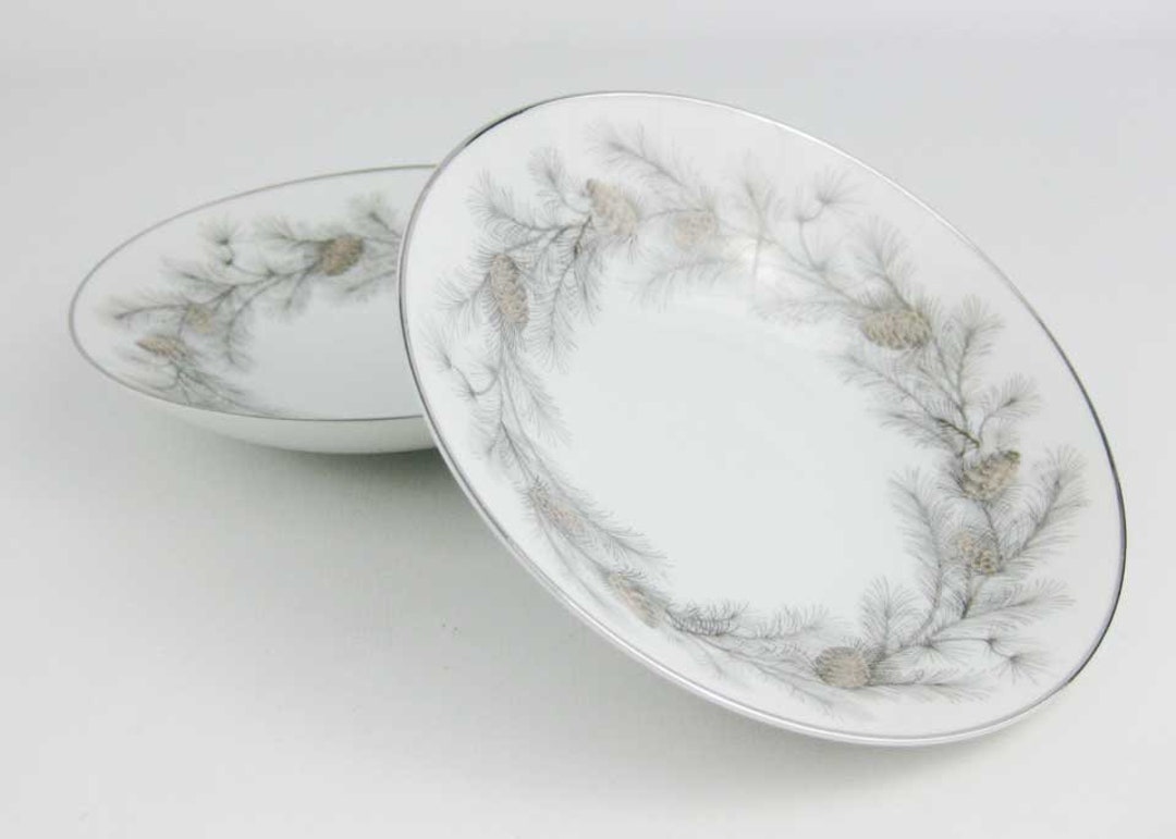 Vintage Sango China Sierra Pines Fruit/dessert Bowls (2) - Etsy
