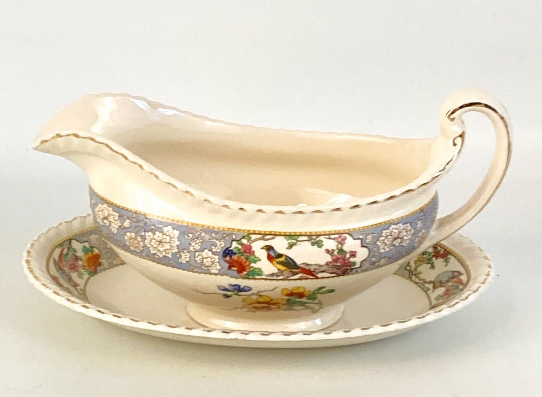 Vintage Johnson Bros. the Vigo Old England Gravy Boat W/underplate - Etsy