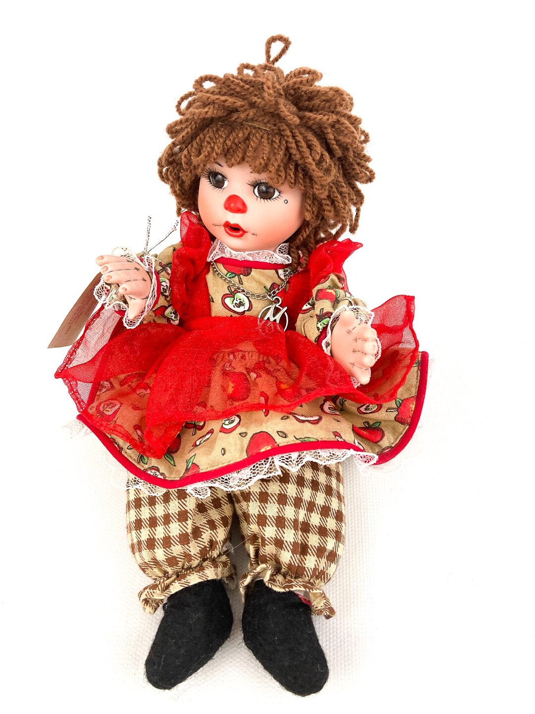 Marie Osmond Apple Spice Rag~a~muffin Doll W/necklace 8" With Tag ...