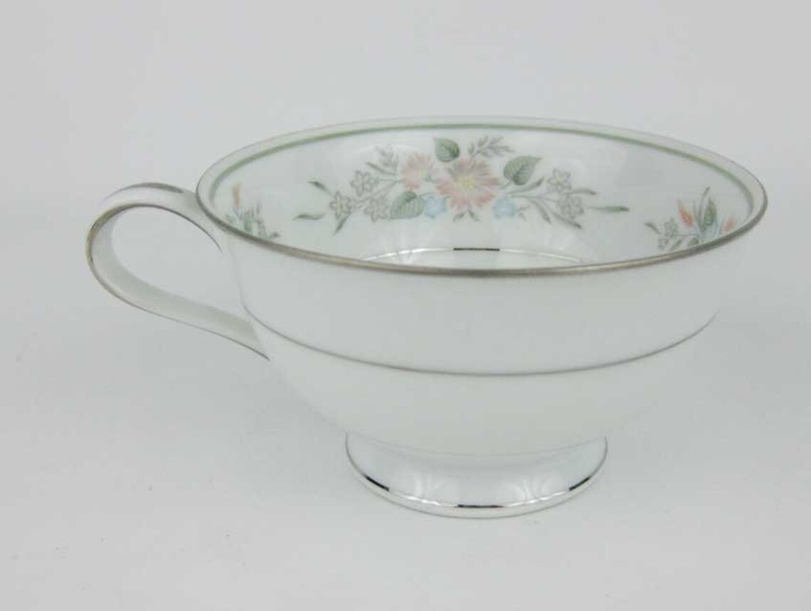 Vintage Noritake Romance Tea Cups & Saucers (4 Sets) Pattern #6022 ...