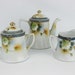 Japanese Hand Painted Nippon Tea Potcreamersugar Bowl Daisy Design ...
