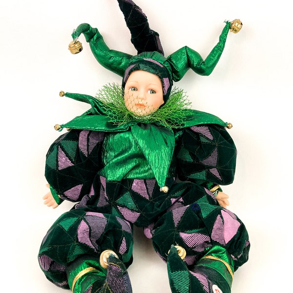 Harlequin Jester - Etsy