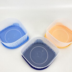 Tupperware Fresh N Cool Container Set 470ml 2 Cup Set of 3 5056A NEW - Etsy