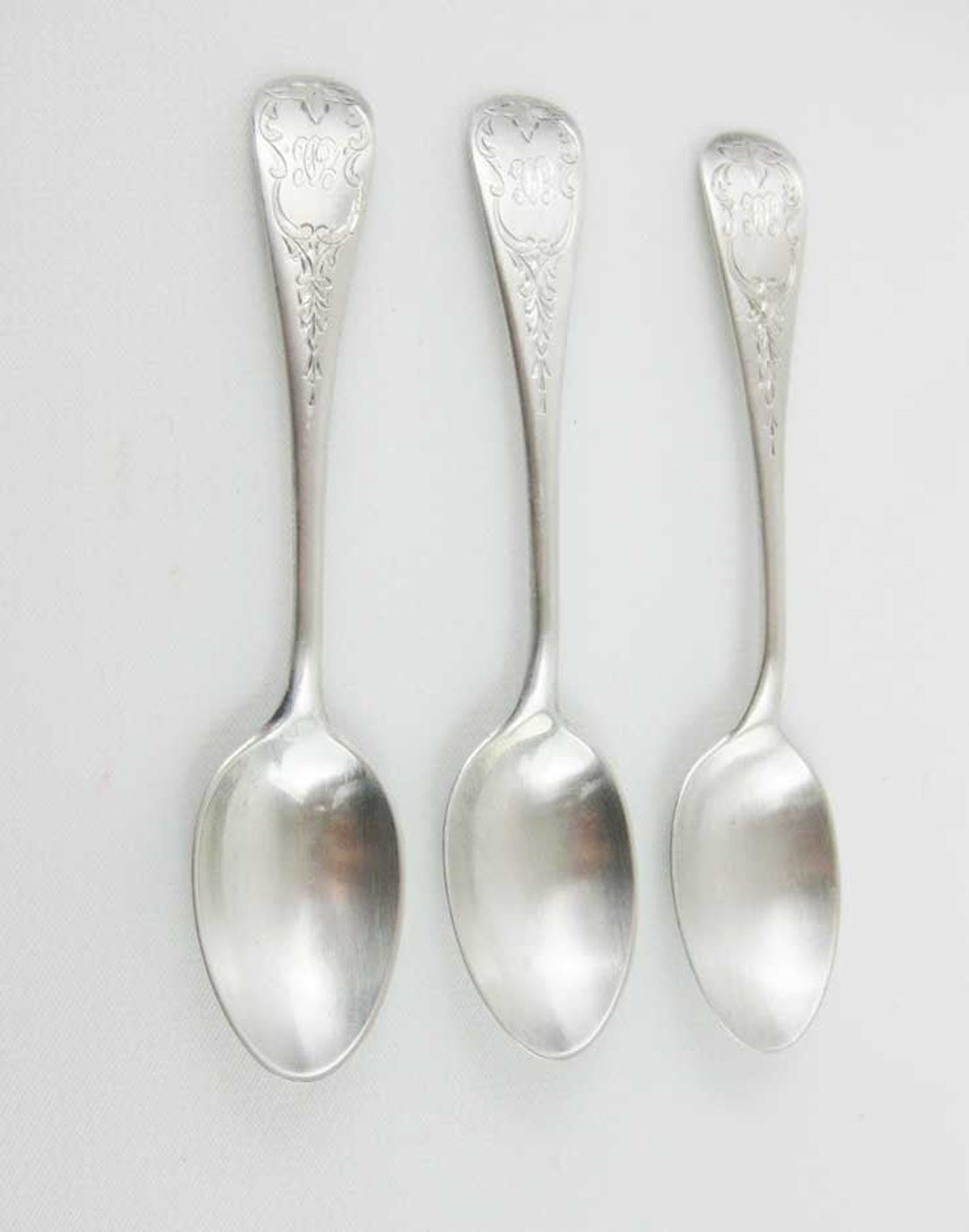 Vintage Birks Sterling Silver "brentwood" Pattern Demitasse Spoons (3 ...