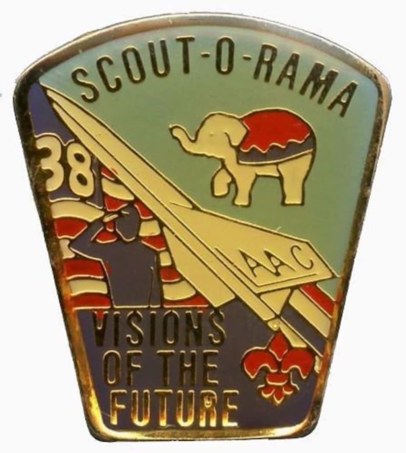 Vintage BSA Boy Scout 1988 Scout-o-rama visions of the - Etsy