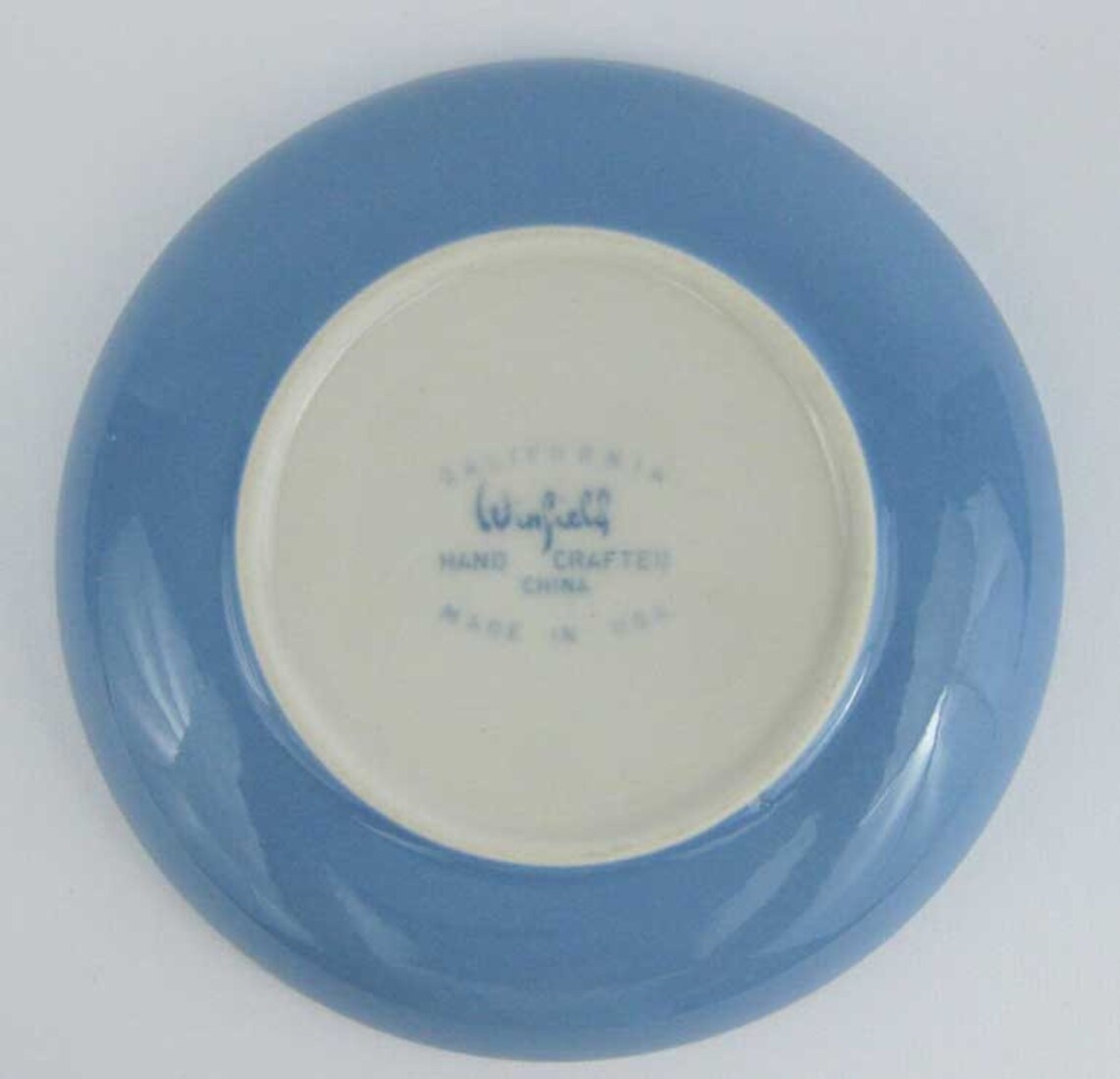 Winfield Blue Pacific Bread/dessert Plates 3 White Bamboo - Etsy