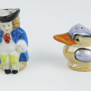 Japanese Hand Painted Duck Salt Shaker, Mini Creamer, Mt. Rushmore ...