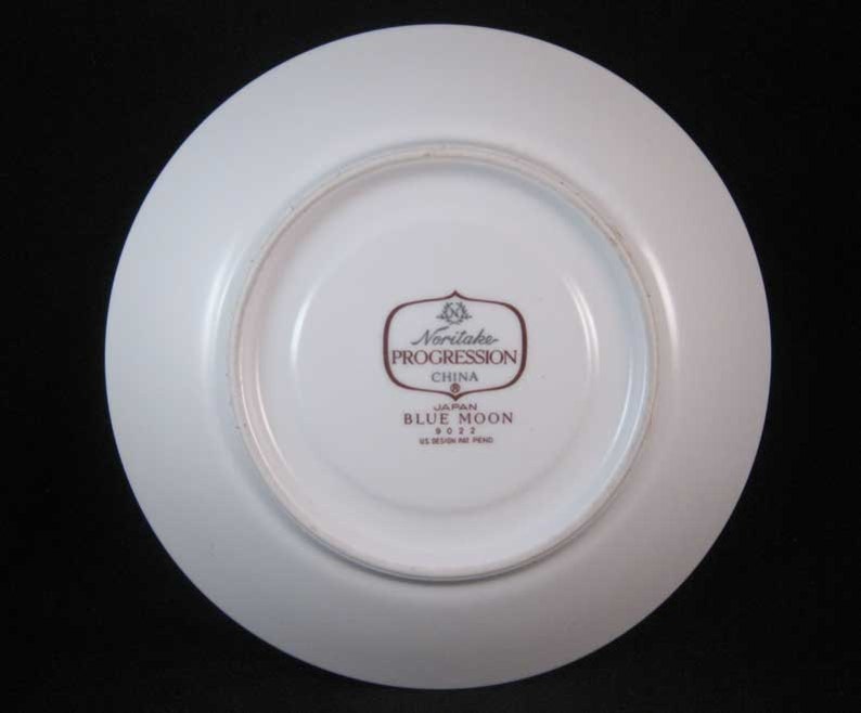 Noritake Progression Blue Moon Tea Cups/coffee Cups & Saucers - Etsy
