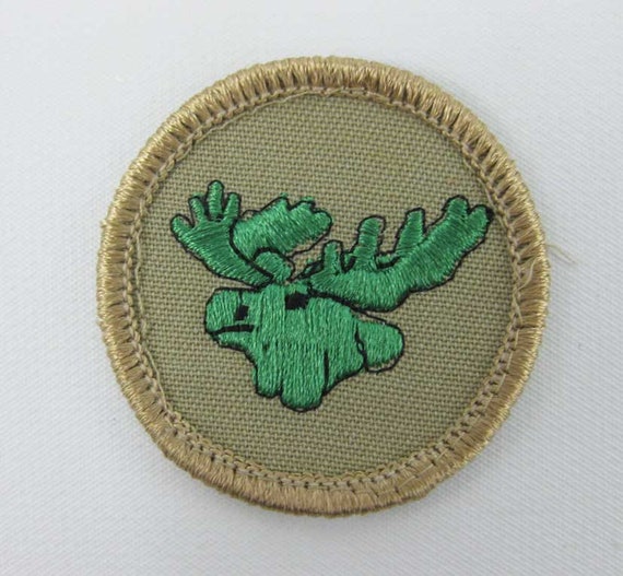 Vintage BSA Boy Scout Patrol Patch Green Moose Patrol | Etsy