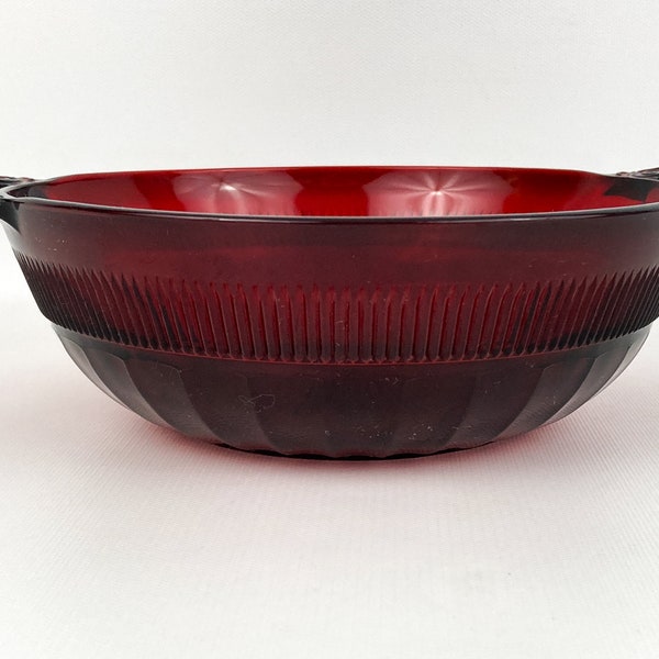 Red Depression Glass - Etsy