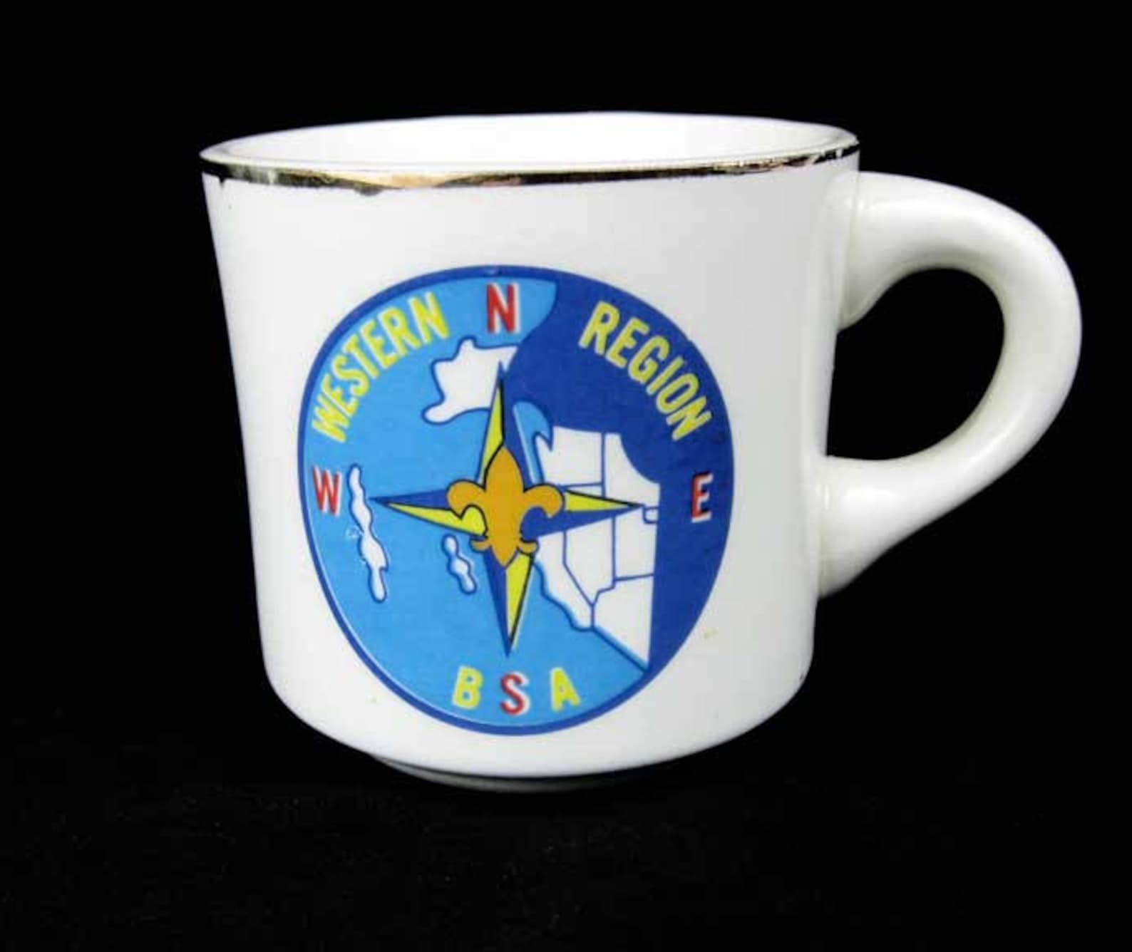 BSA Boy Scouts Western Region Coffee Mug U.S.A. - Etsy