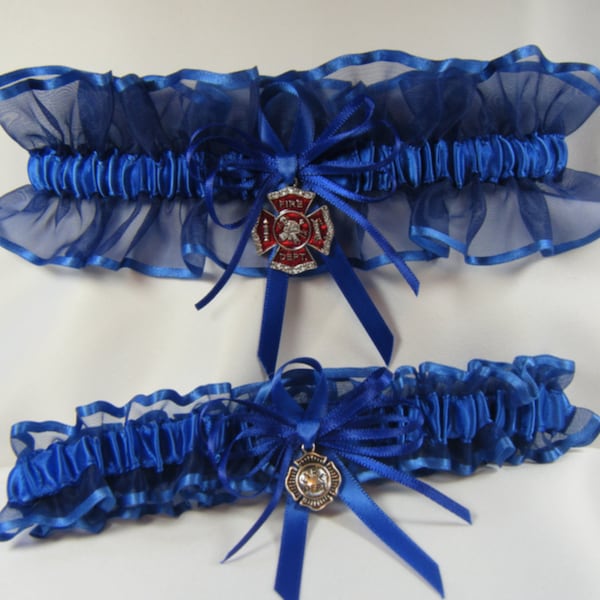 Firefighter Garters - Etsy