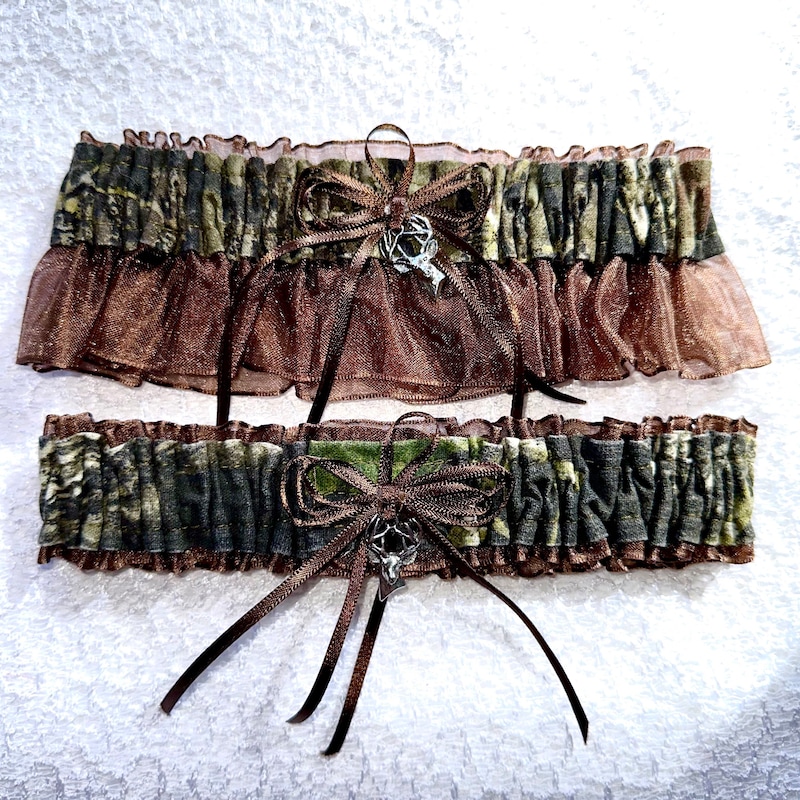 Brown Wedding Garter - Etsy