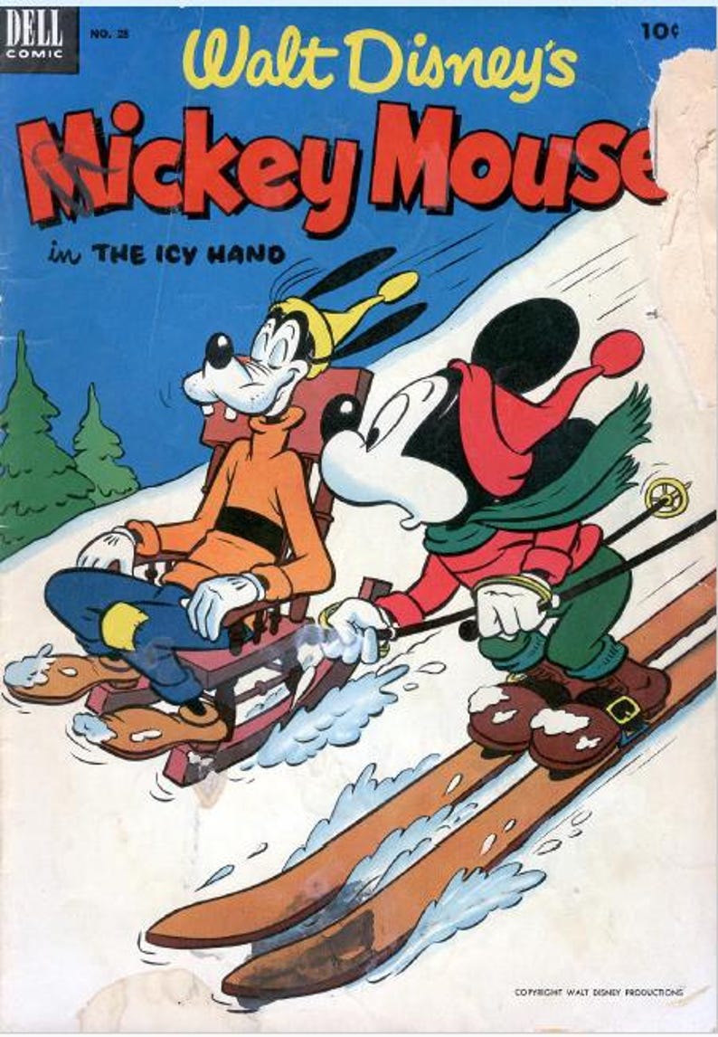 Vintage Mickey Mouse Comic Book Collection: 355 Issues (1932-2016) (PDF ...