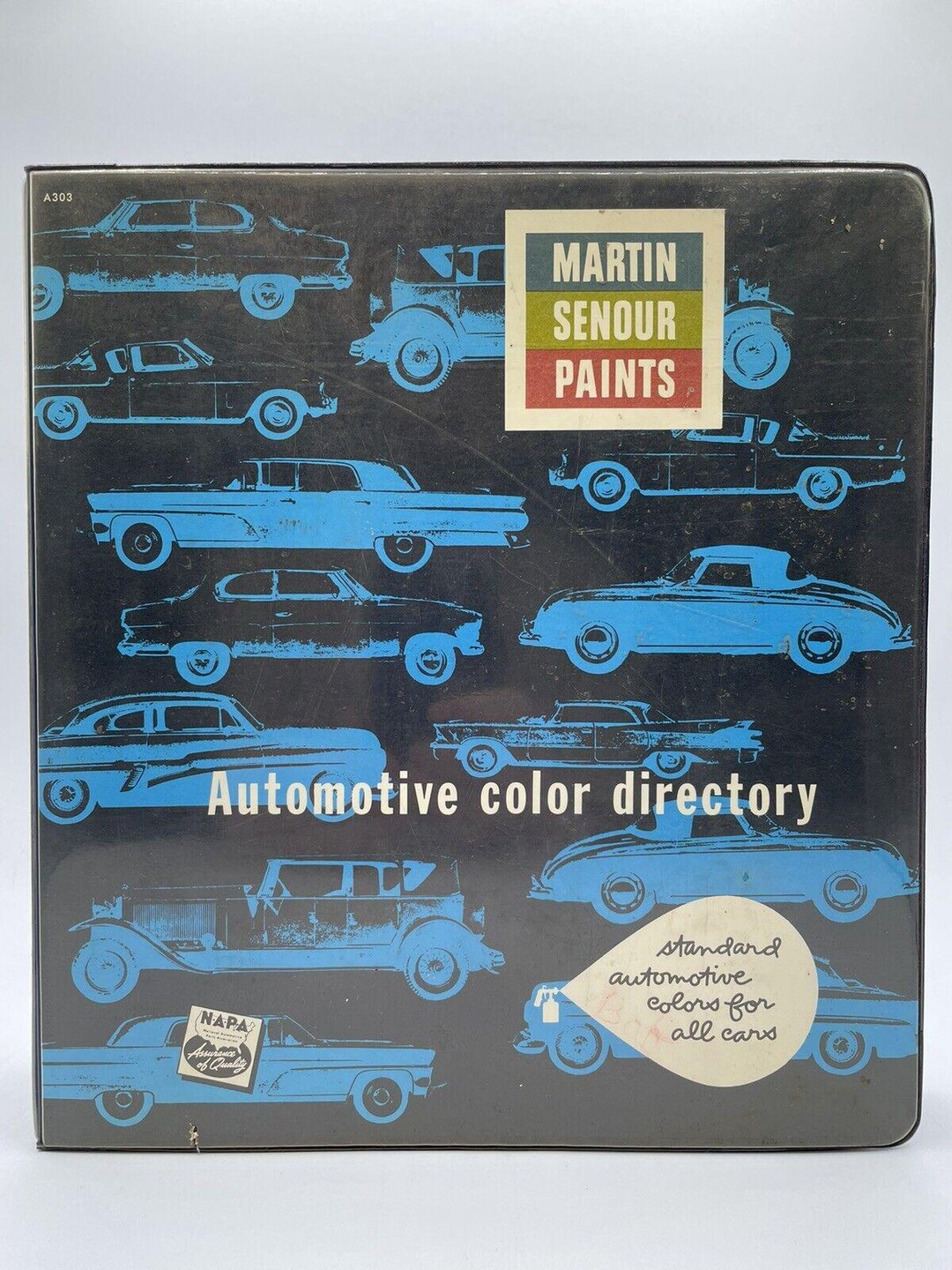 Martin Senour Paints 1963 Color Directory Paint Chips Sherwin Williams ...