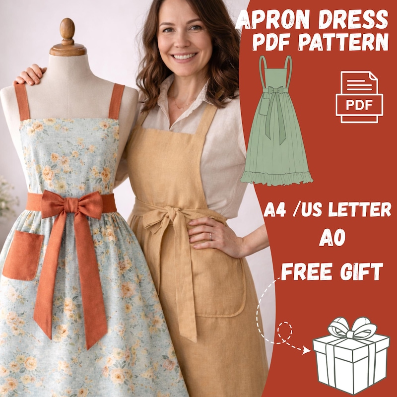 Apron Dress - Etsy