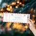Christmas Santa Ticket Template, Canva Editable Christmas Ticket ...