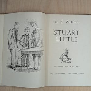 First Edition Stuart Little by E.B. White 1945 - Etsy