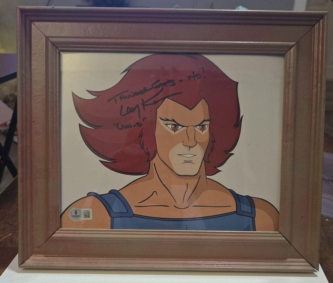 Larry Kenney Autographed 8x10 Photo Lion-o Thundercats Original Voice ...