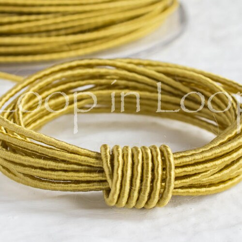 Red SILK Cord Wrapped Silk Satin Cord Rope 1.5 Mm Thick - Etsy