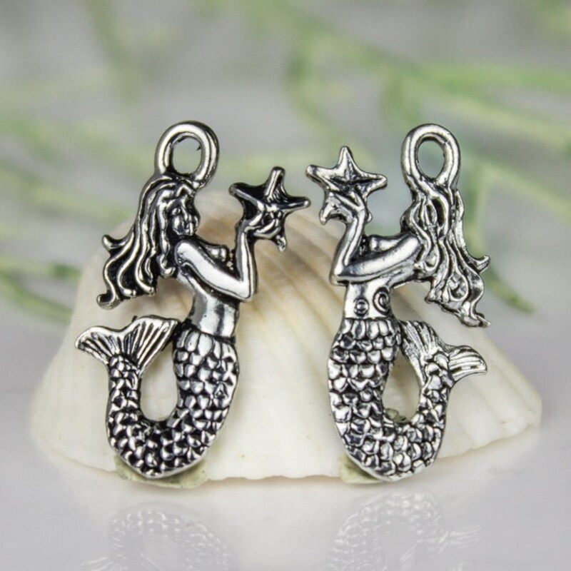 Mermaid Charms - Etsy