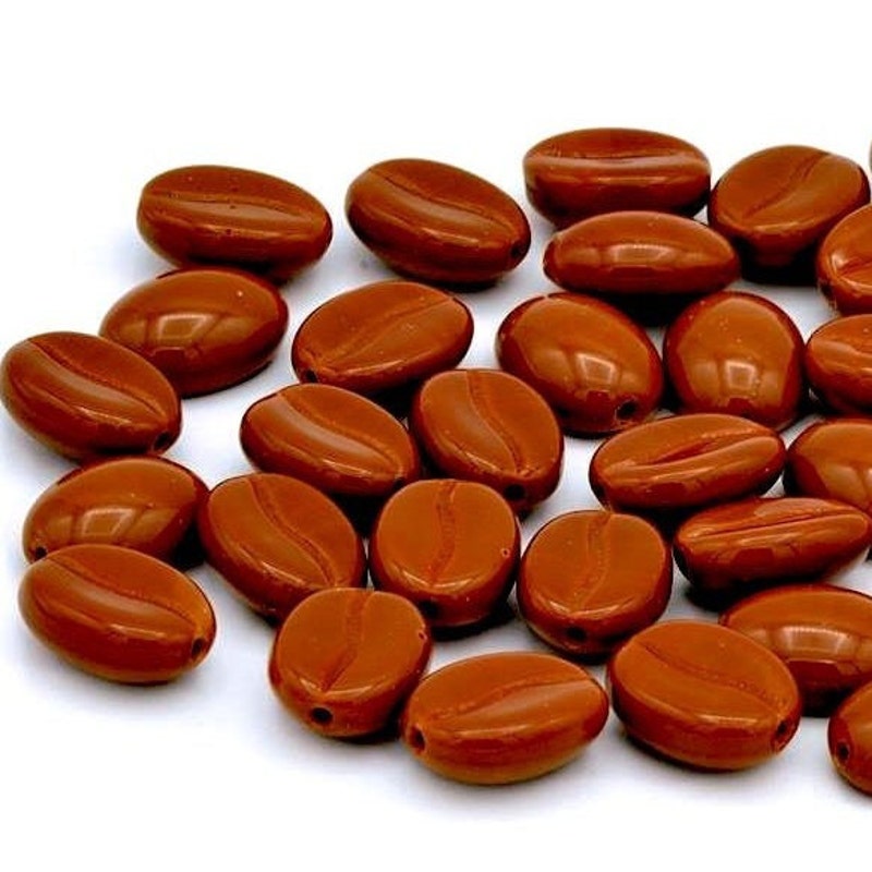 Coffee Bean Beads - Etsy