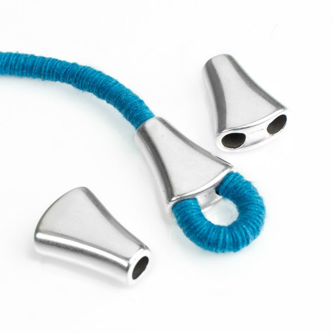 15%OFF, Triangle Loop Making End Cap, Large for 4mm Round Cord Leather ...