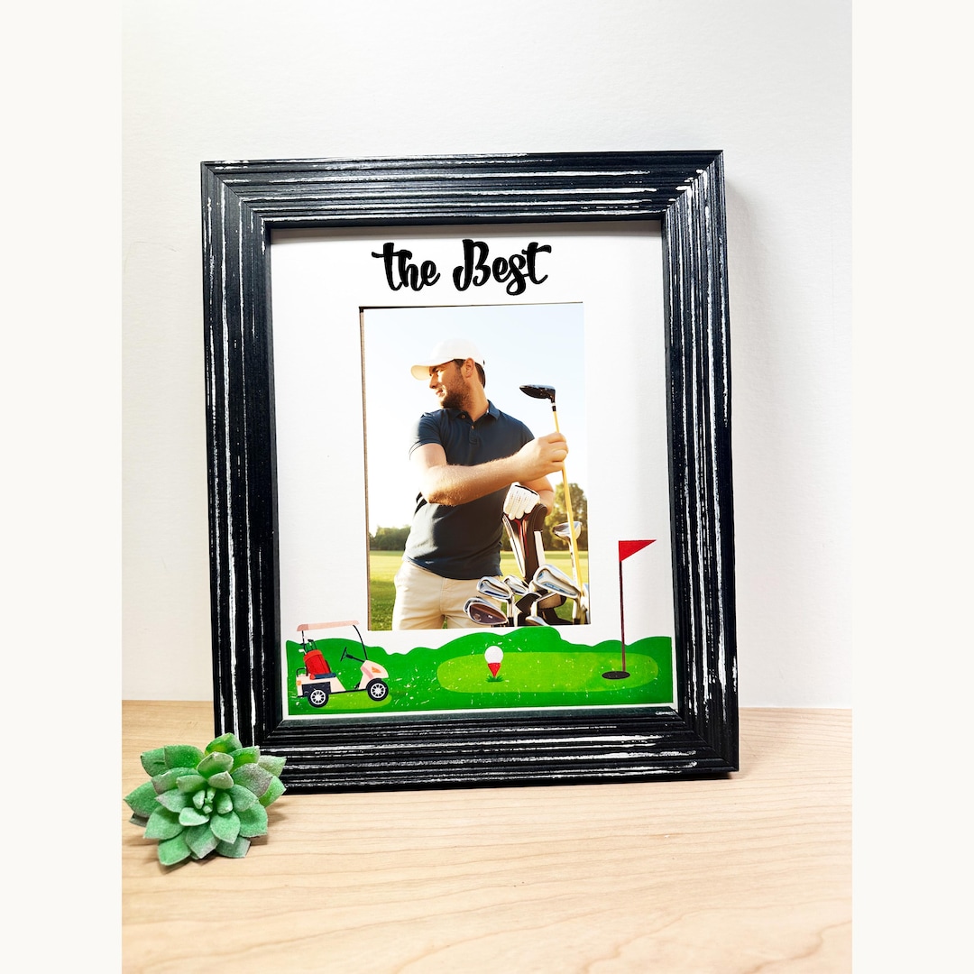 Golf Picture Frame, Photo Frame Personalized Picture Frame 5x7 ...