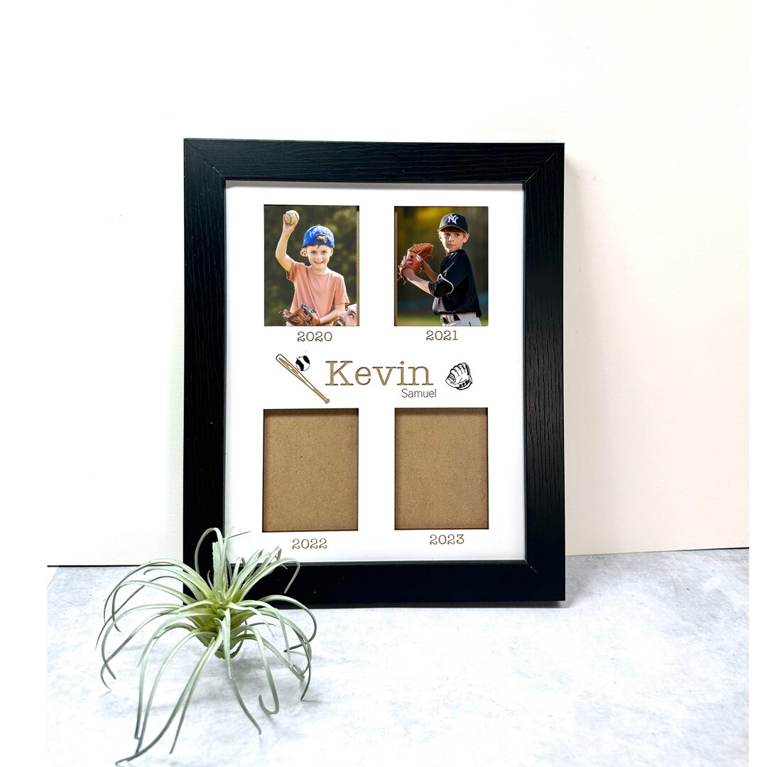 Baseball Photo Frame Personalized Gift for Nice Nephew or Mom Any Sport ...