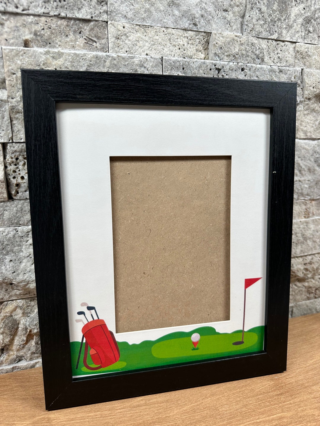 Personalized Gift for Dad Golf Picture Frame, Photo Frame Tournament ...