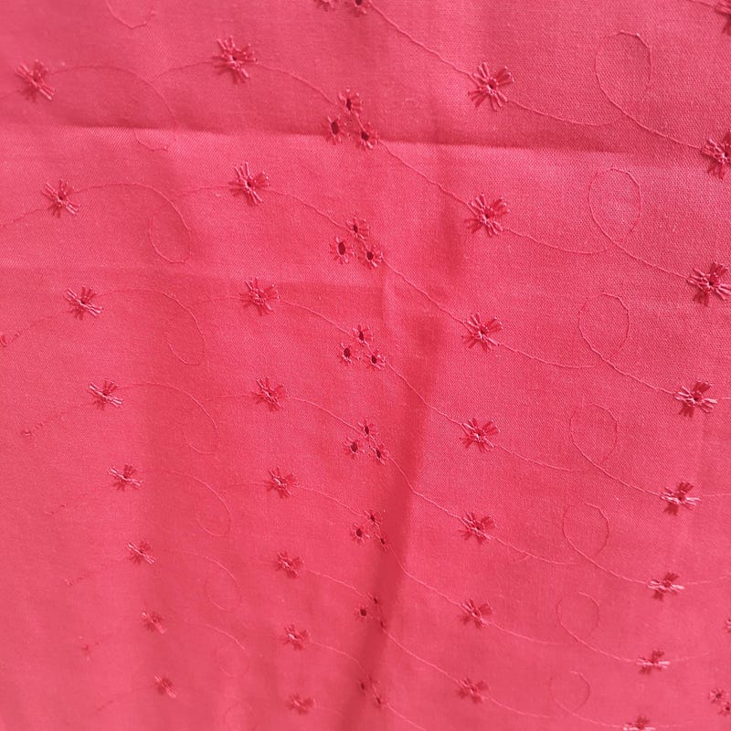 Cotton Eyelet Fabric - Etsy