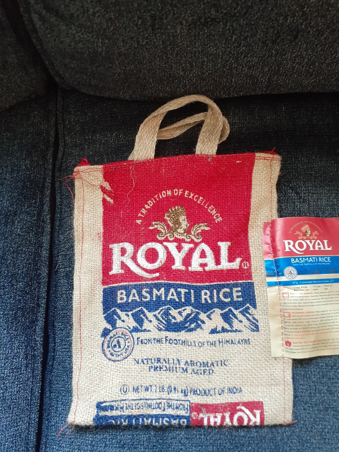 Burlap Rice Bag With Zipper - Etsy