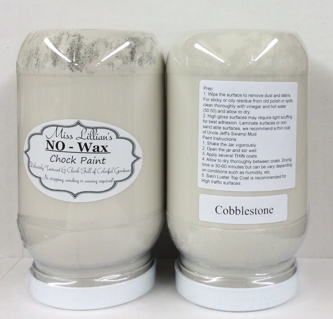 Cobblestone Miss Lillians Chock Paint 16oz - Etsy