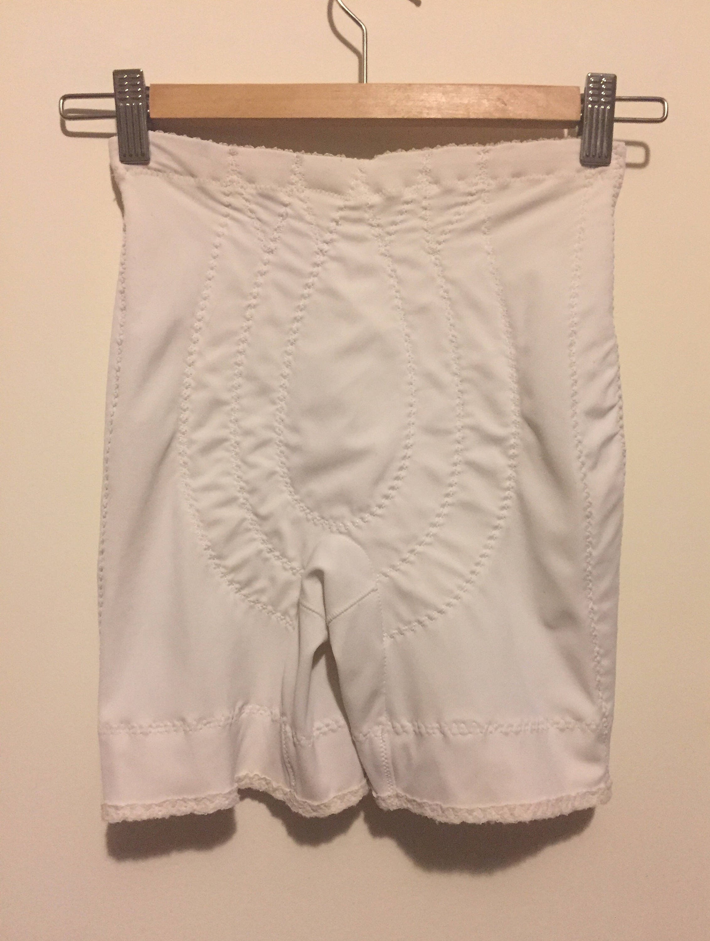 Vintage 1970s Vanity Fair Girdle Shaper Shorts With Garters Loops - S/M ...